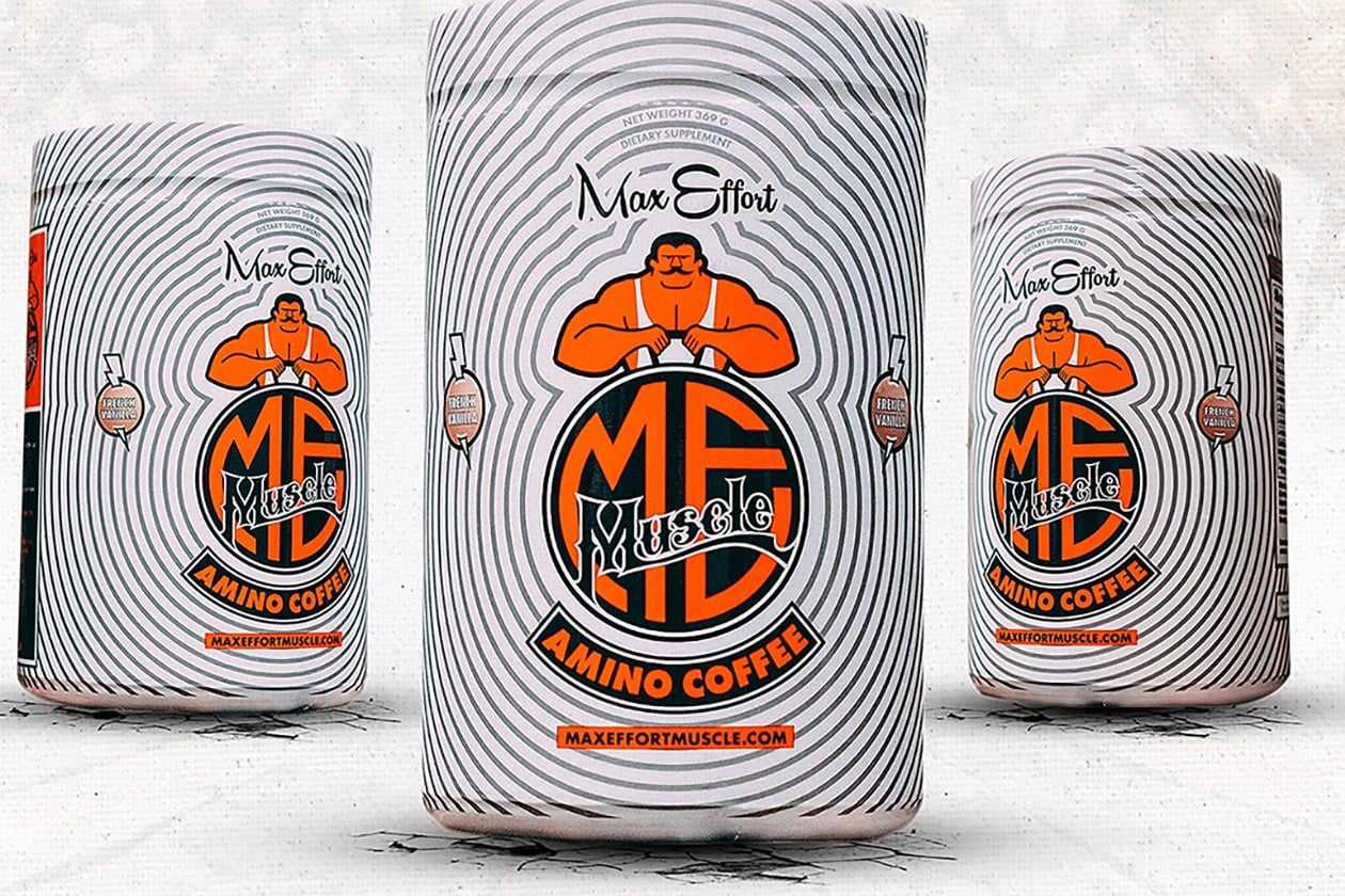 Max Effort Muscle Amino Coffee mixes a coffee taste with added recovery