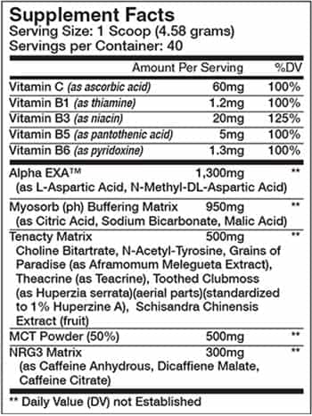 Nubreed Nutrition Tenacity gets both its pill and powder versions updated