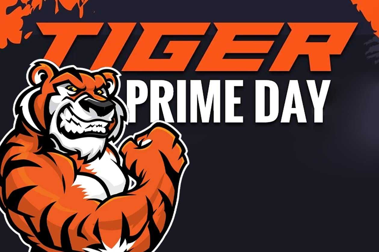 Save big and get free Outright Bars with the Tiger Fitness Prime Day sale