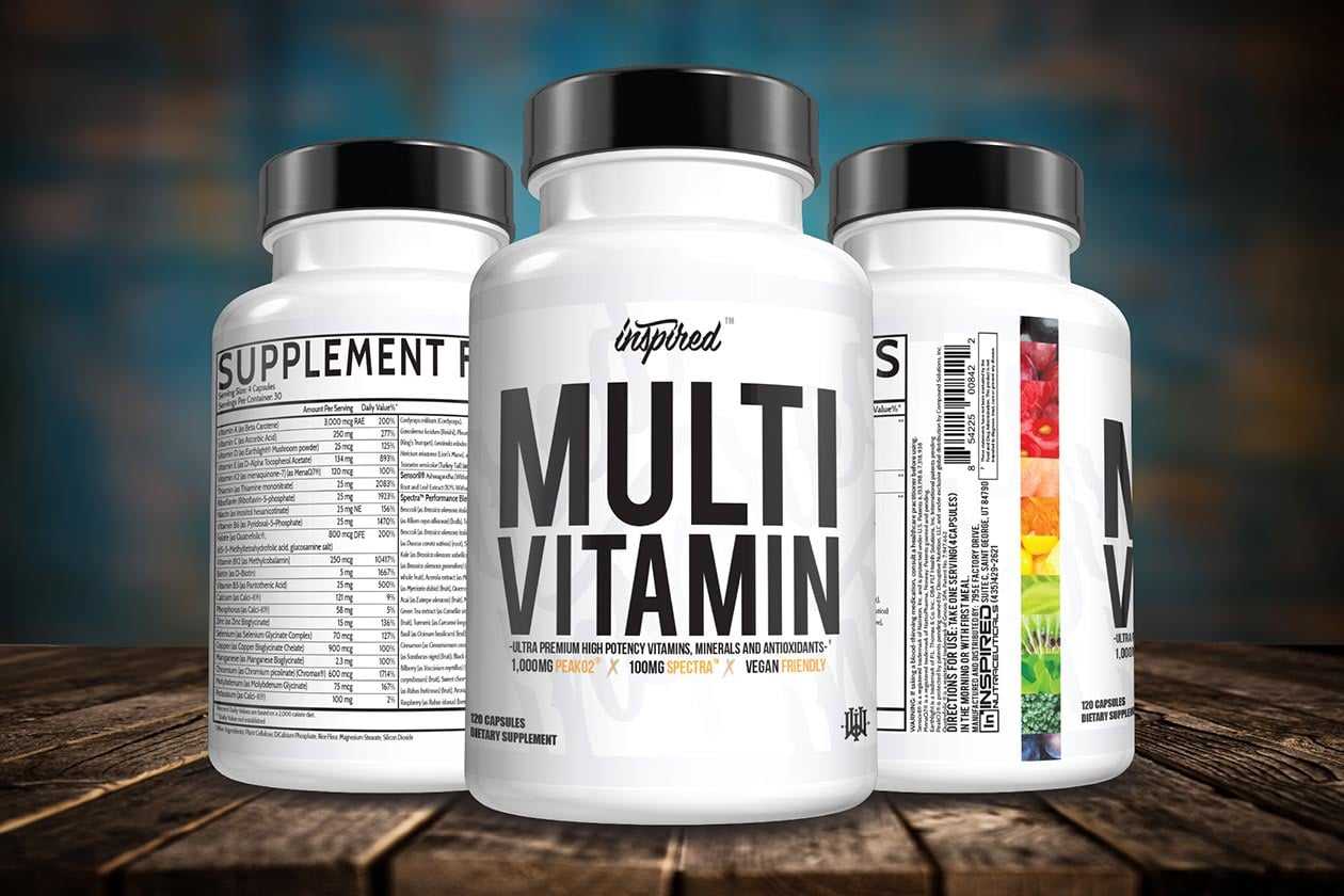 Inspired Multi-Vitamin premim, high potency and apparently life-changing