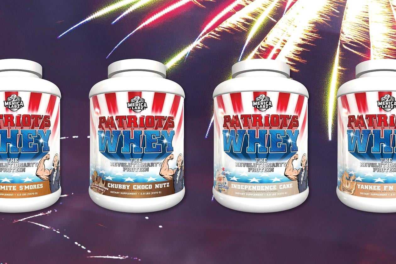 'Merica Labz is dropping four all-new flavors for its two pre-workouts