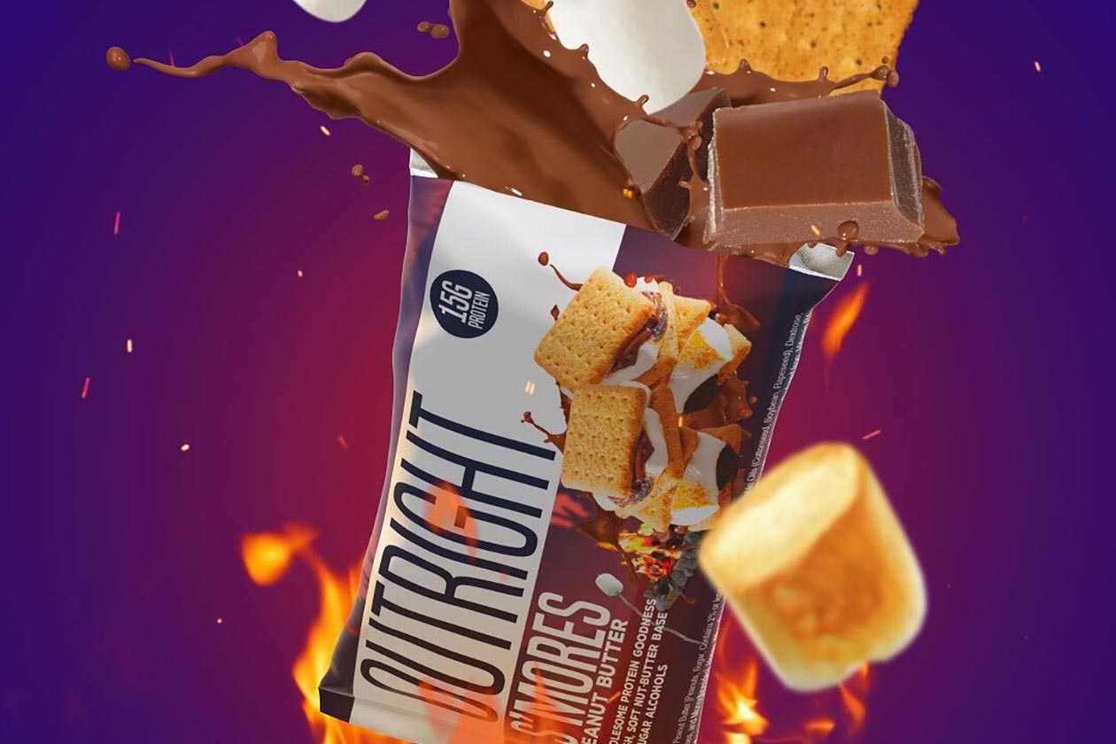 Exciting S'Mores Outright Protein Bar is now available at Tiger Fitness