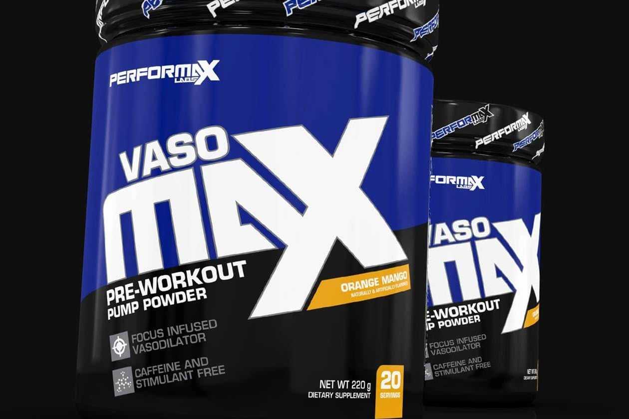 Performax Labs drops the transparent label for its loaded new VasoMax