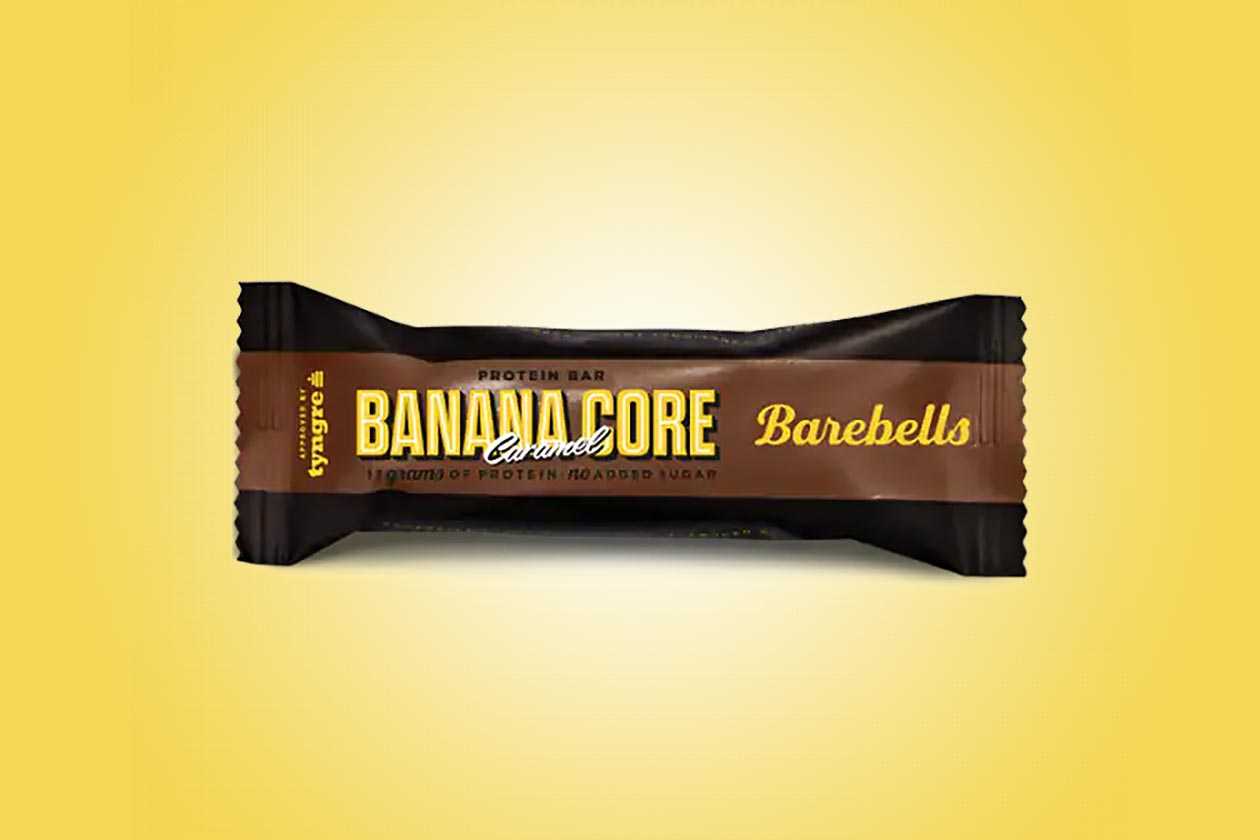 Barebells launches a Banana Caramel flavor for its tasty Core Bar