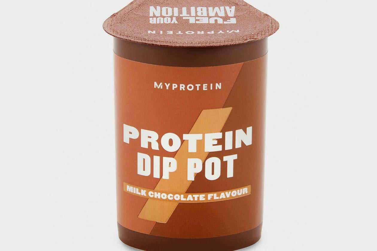 Myprotein Dip Pot combines mini breadsticks and protein chocolate spread