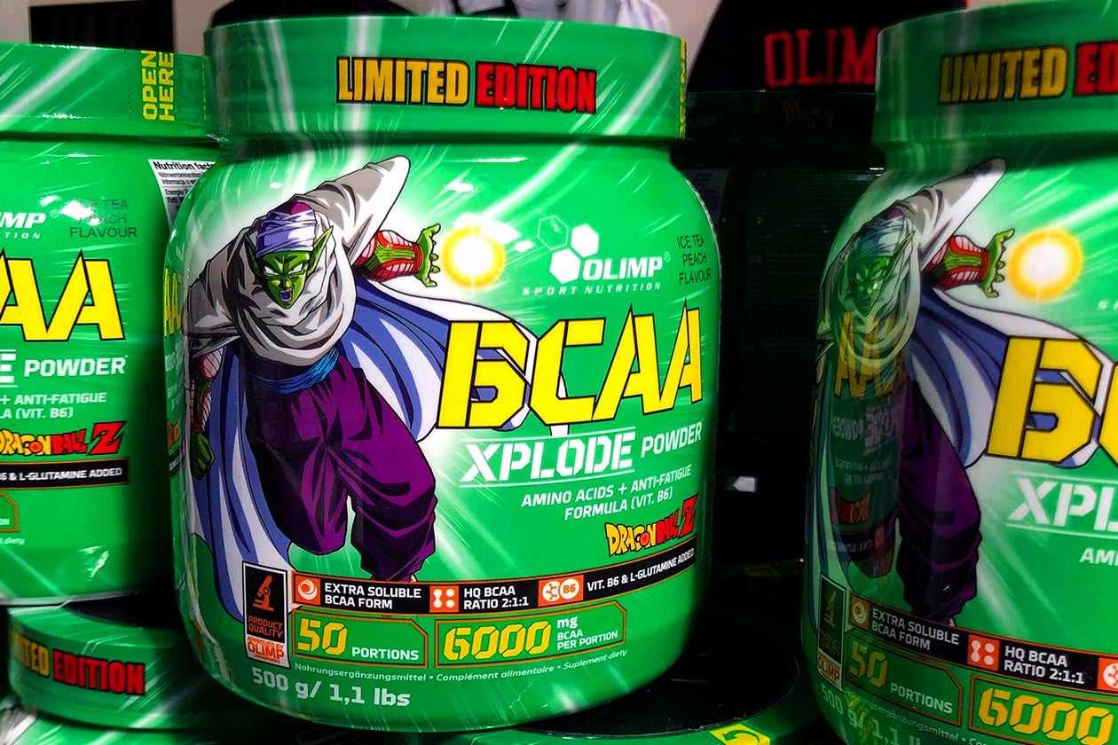 Olimp releases two Super Saiyan supplements and a Piccolo BCAA