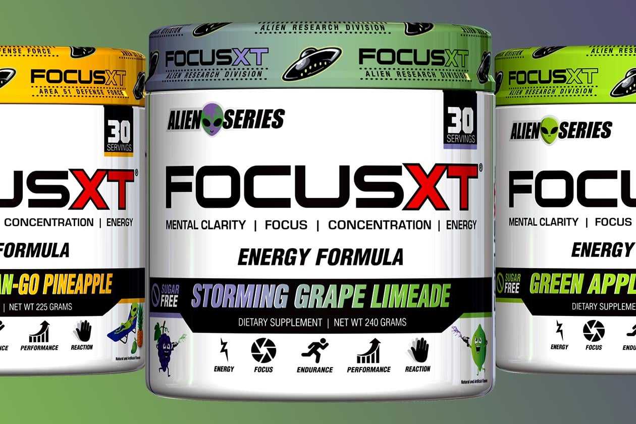 Focus XT gets three new flavors for its alien-themed Alien Series