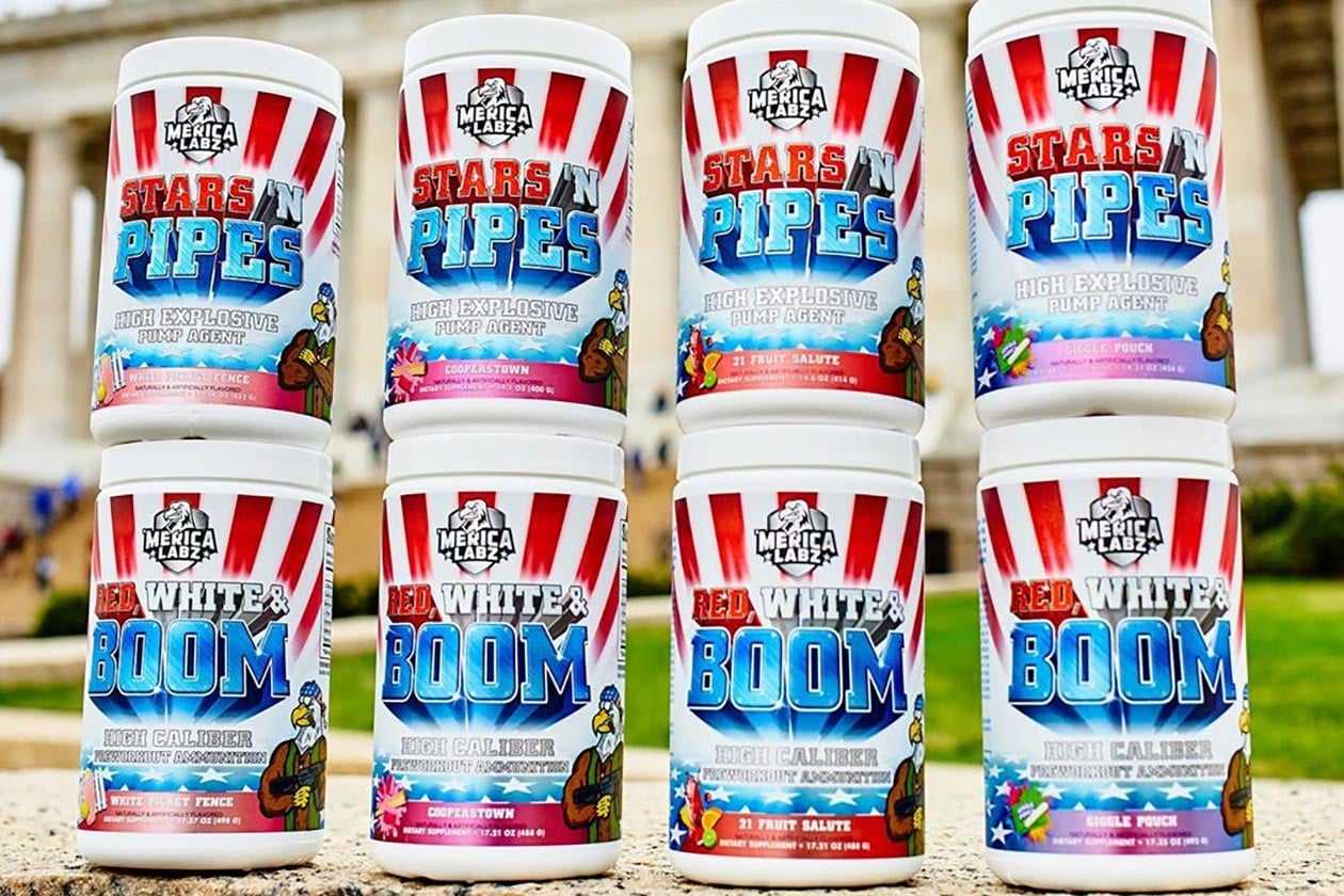 'Merica adds four new flavors to Red, White & Boom and Stars 'N Pipes