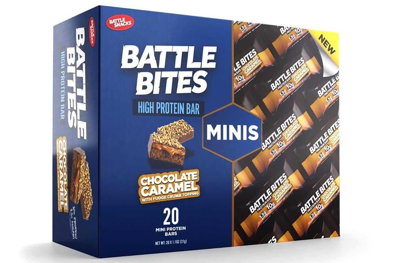 Battle Bites Minis with 10g of protein on the way from Battle Snacks