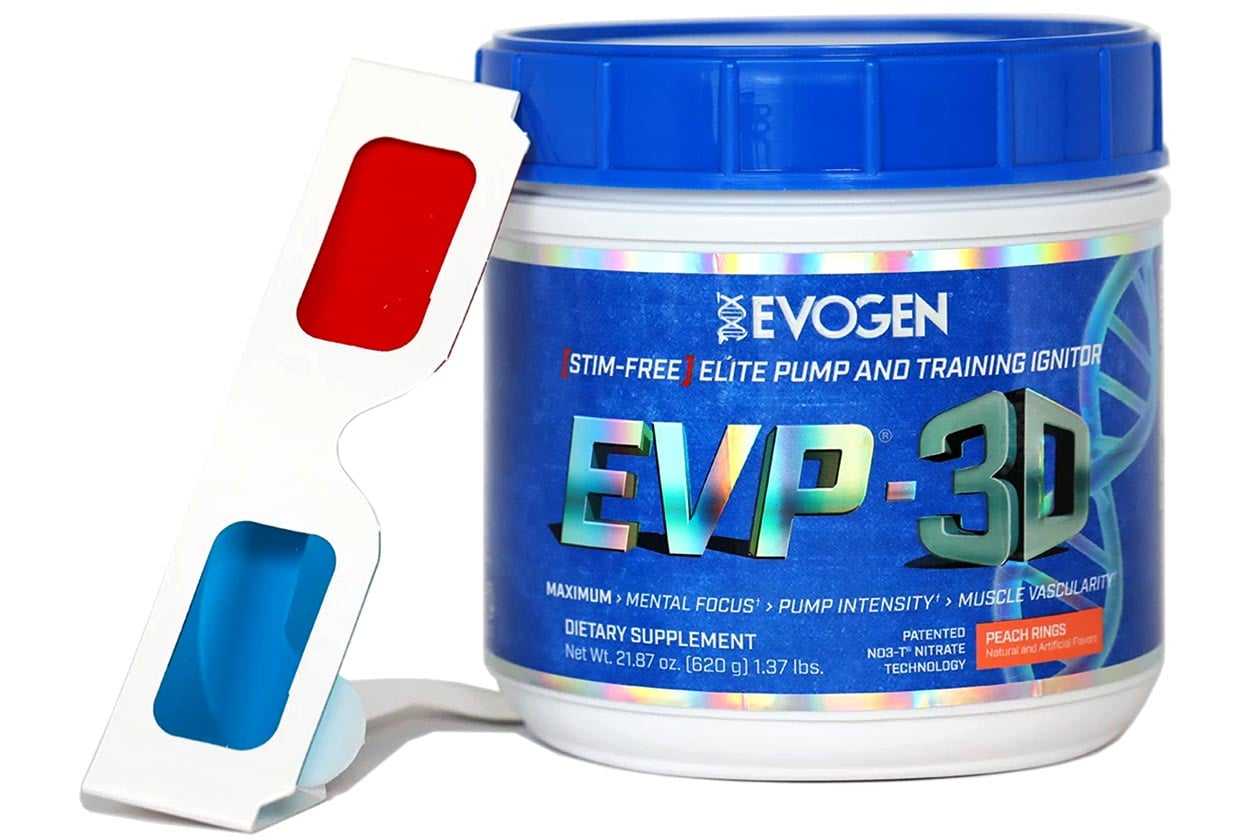 Evogen previews its upcoming stimulant-free pre-workout EVP-3D