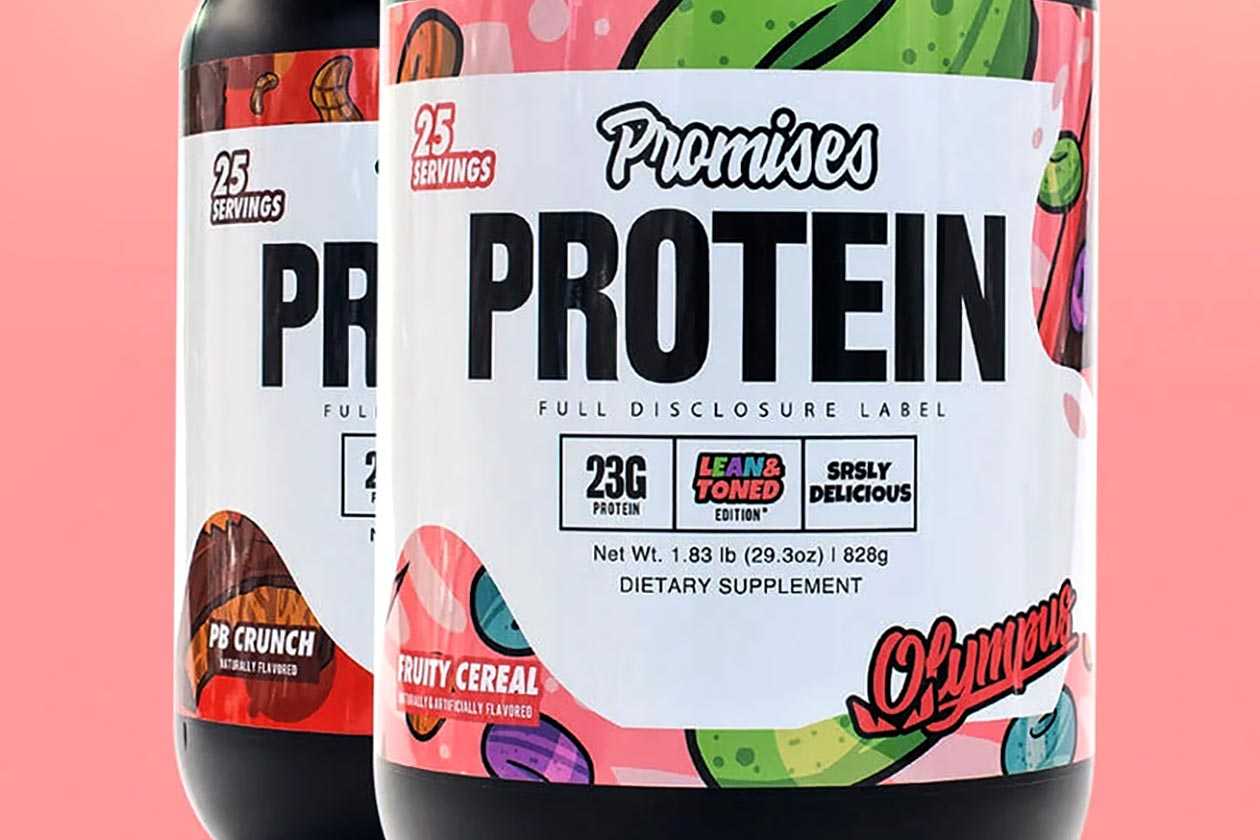 Olympus Lyfestyle drops two limited edition versions of Promises Protein