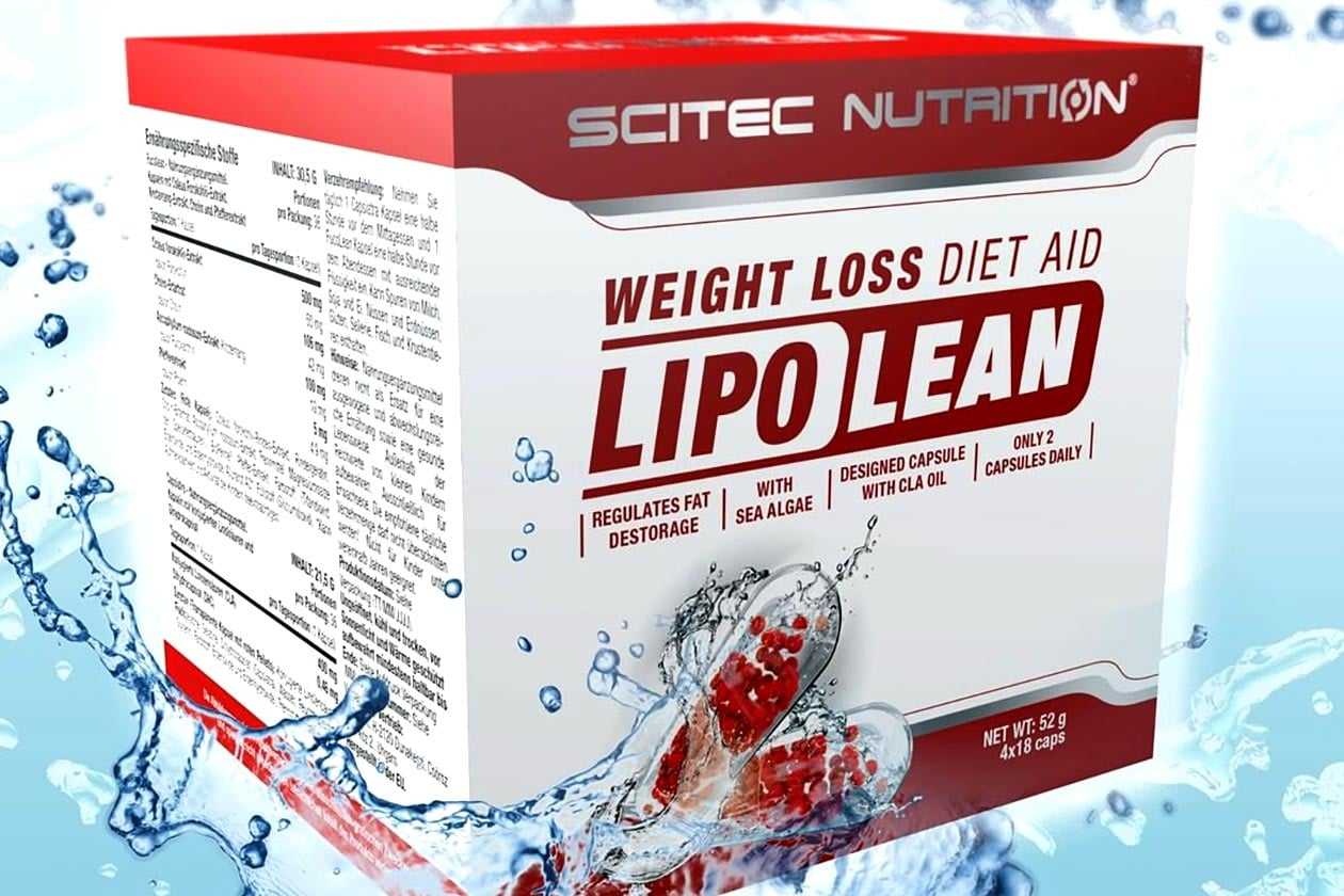 Scitec fat burner LipoLean splits into two different types of capsules