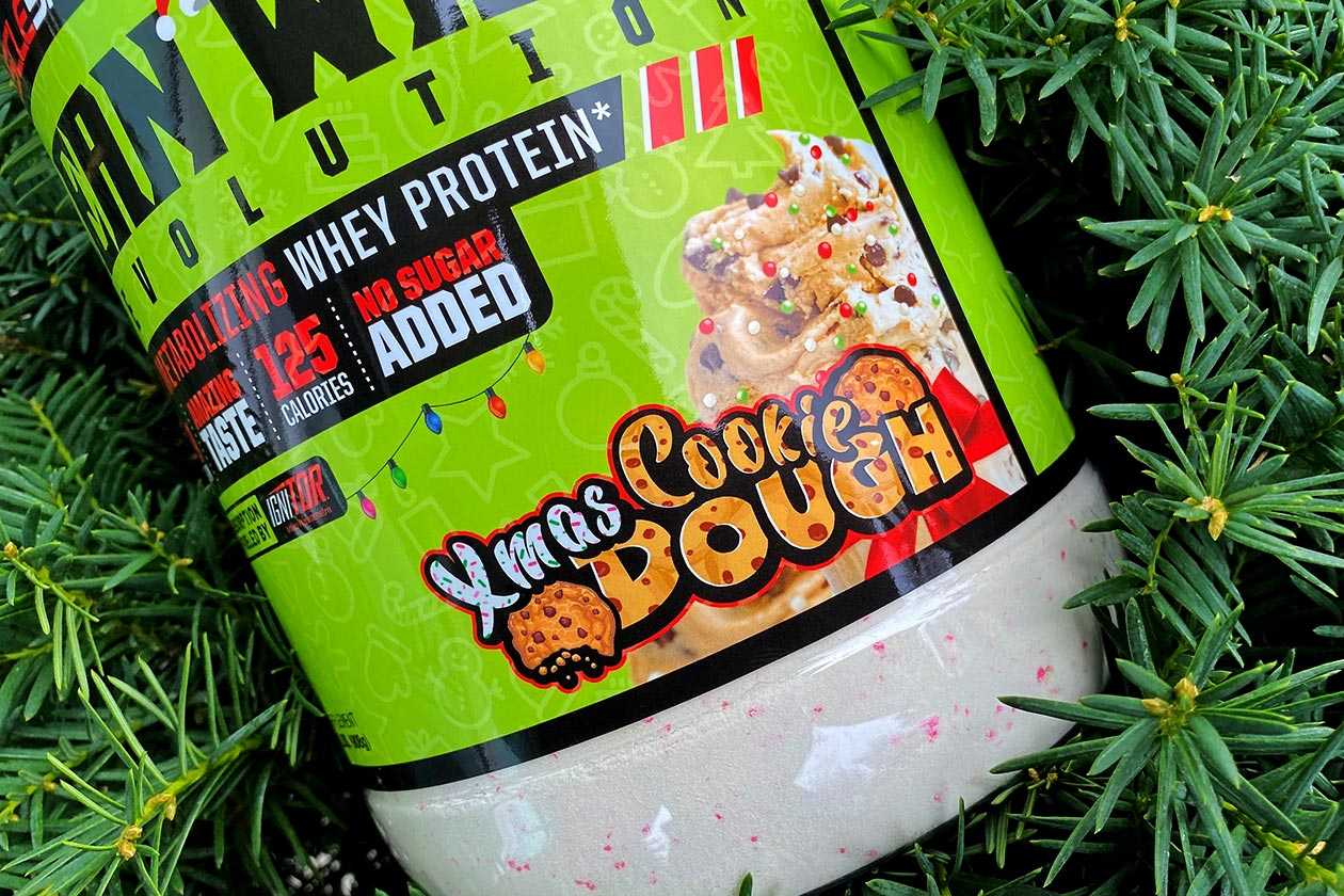 Limited edition Xmas Cookie Dough Lean Whey launching November 29th