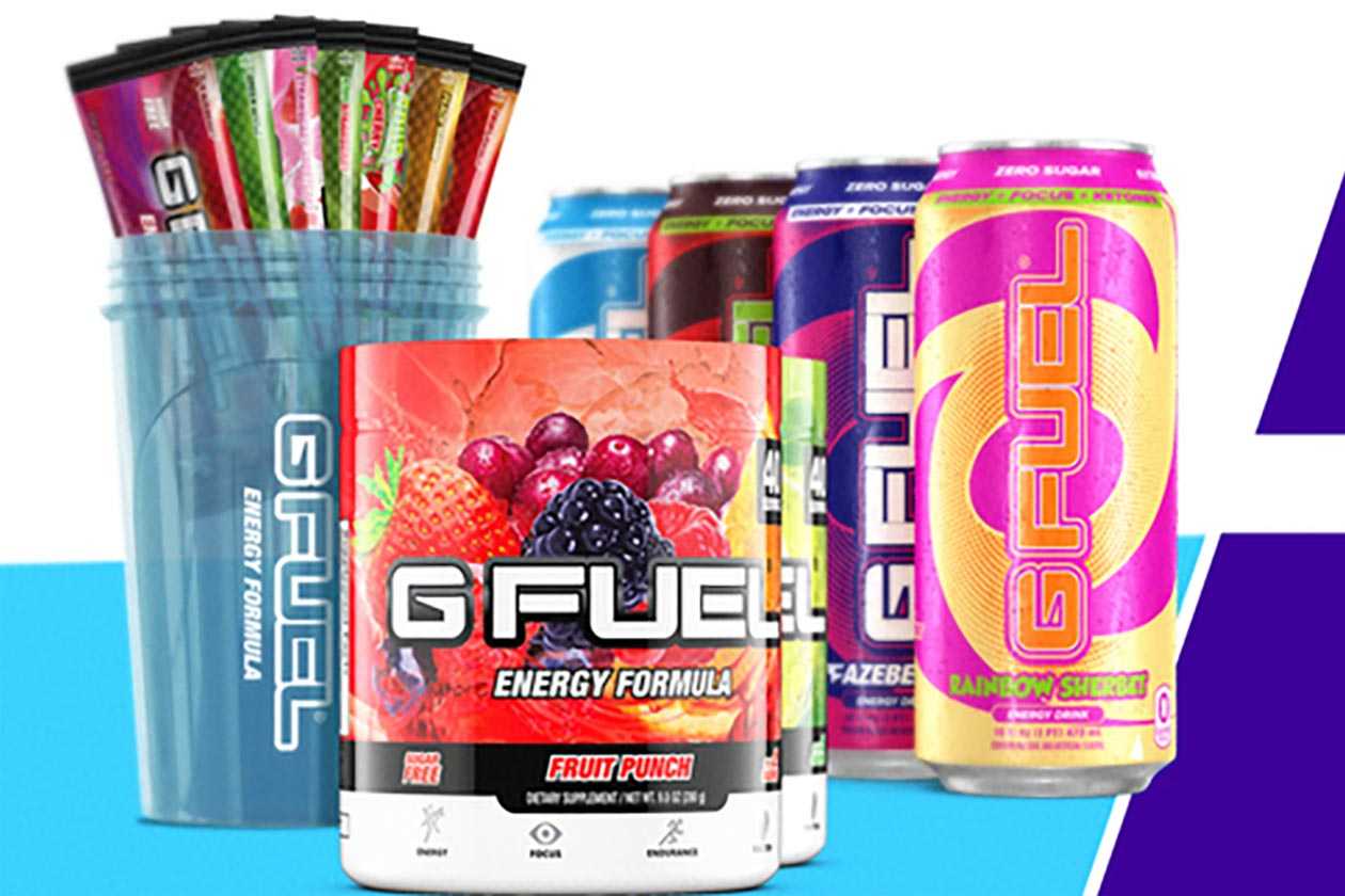 Popular gaming supplement G Fuel is now available on Walmart's website