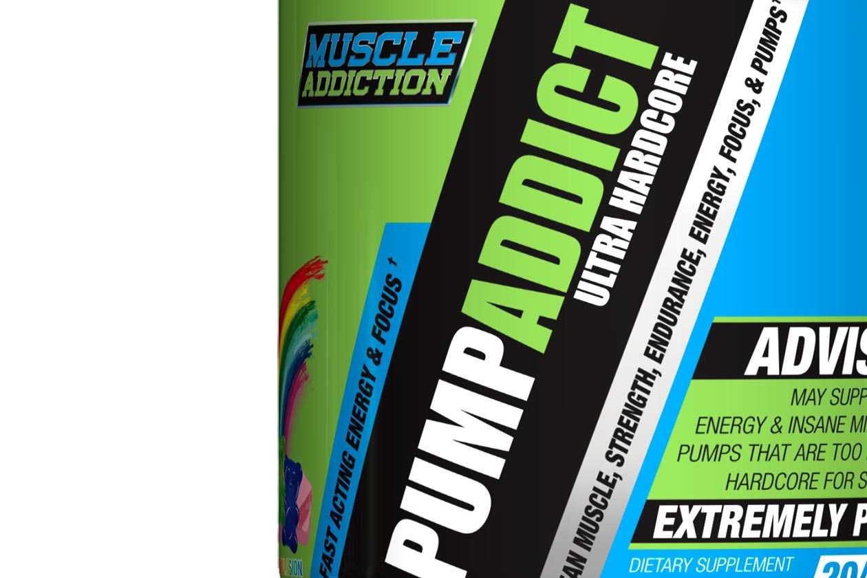 Full formula behind Muscle Addiction's stim heavy Pump Addict revealed