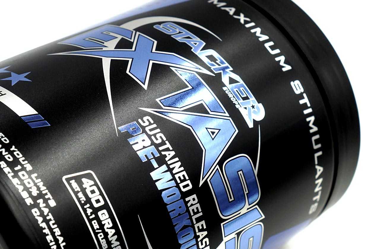 Stacker2 Europe shares a first look at its hefty new pre-workout Extasis