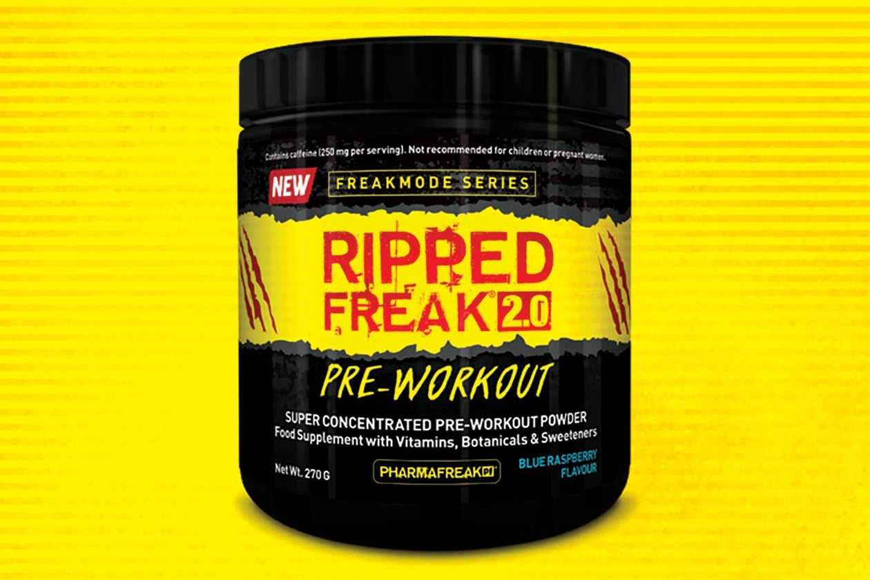 PharmaFreak makes some changes to its Ripped Freak Pre in Europe