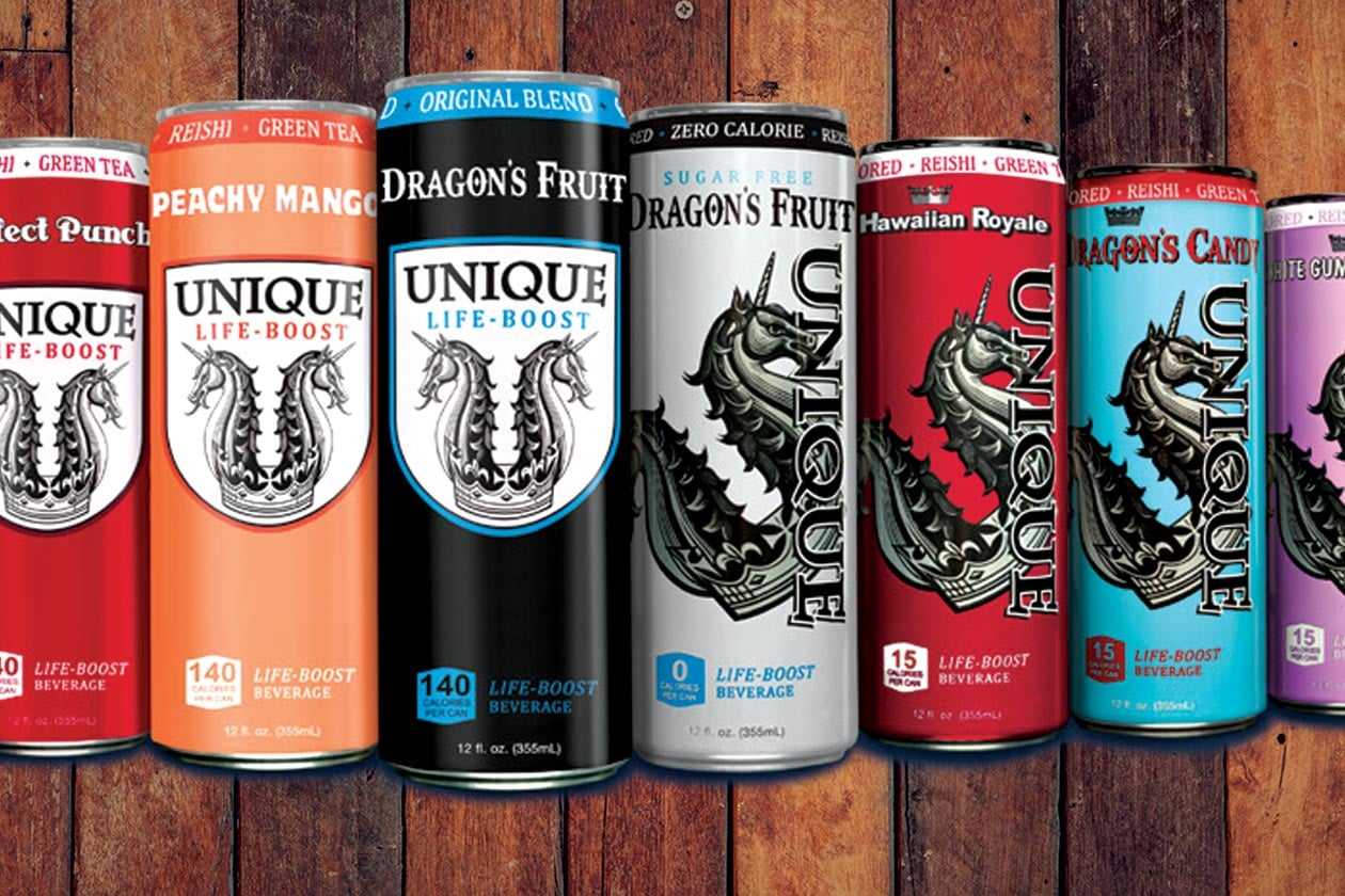 Unique's Shield Series life-boost beverage now comes four different flavors