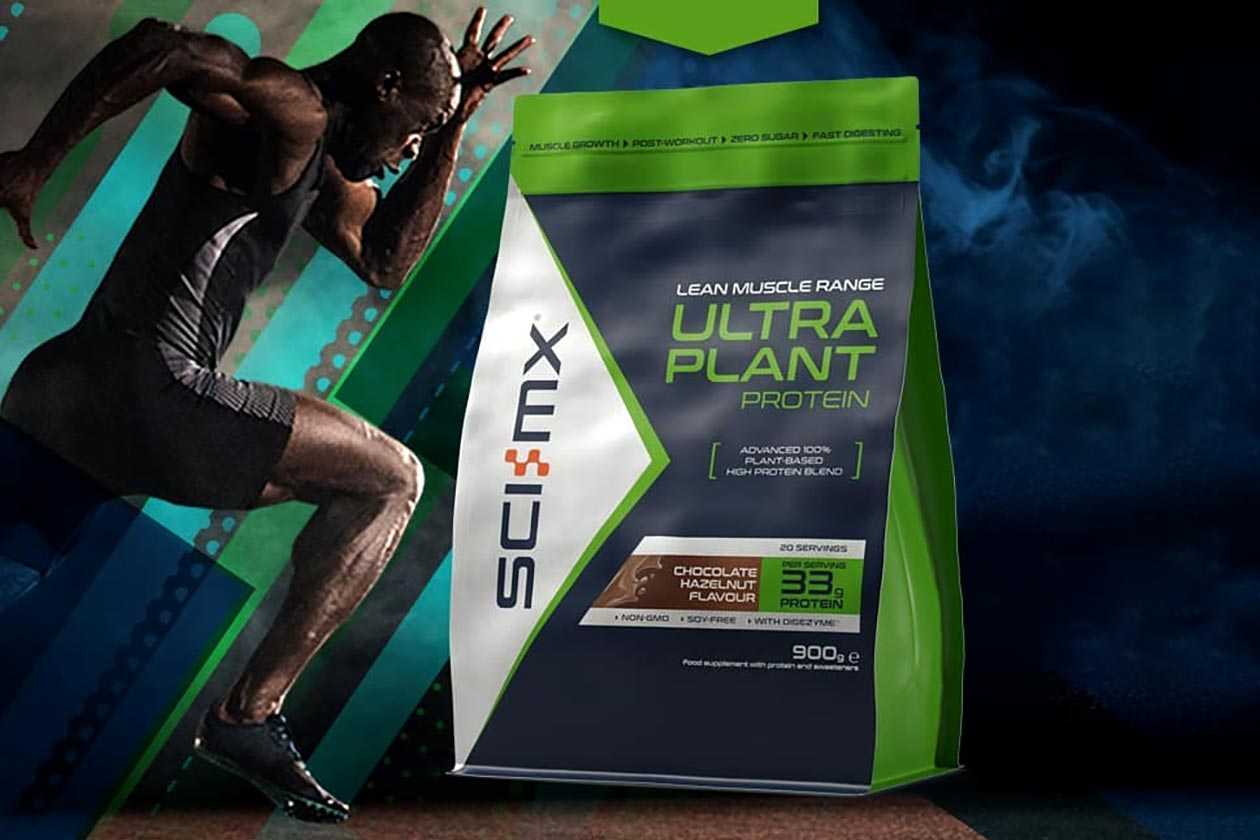 SCI-MX Ultra Plant Protein provides a high 33g of plant protein per serve
