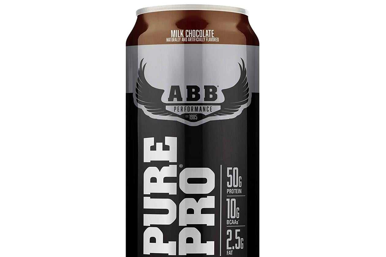 ABB has put Pure Pro into a can with 50g of protein in three tasty flavors