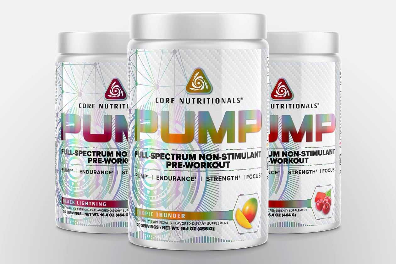 Core Pump Platinum loaded with pump, performance and focus ingredients