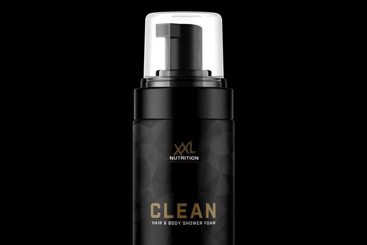 Stay clean and fresh with XXL Nutrition's convenient 'Clean' shower gel
