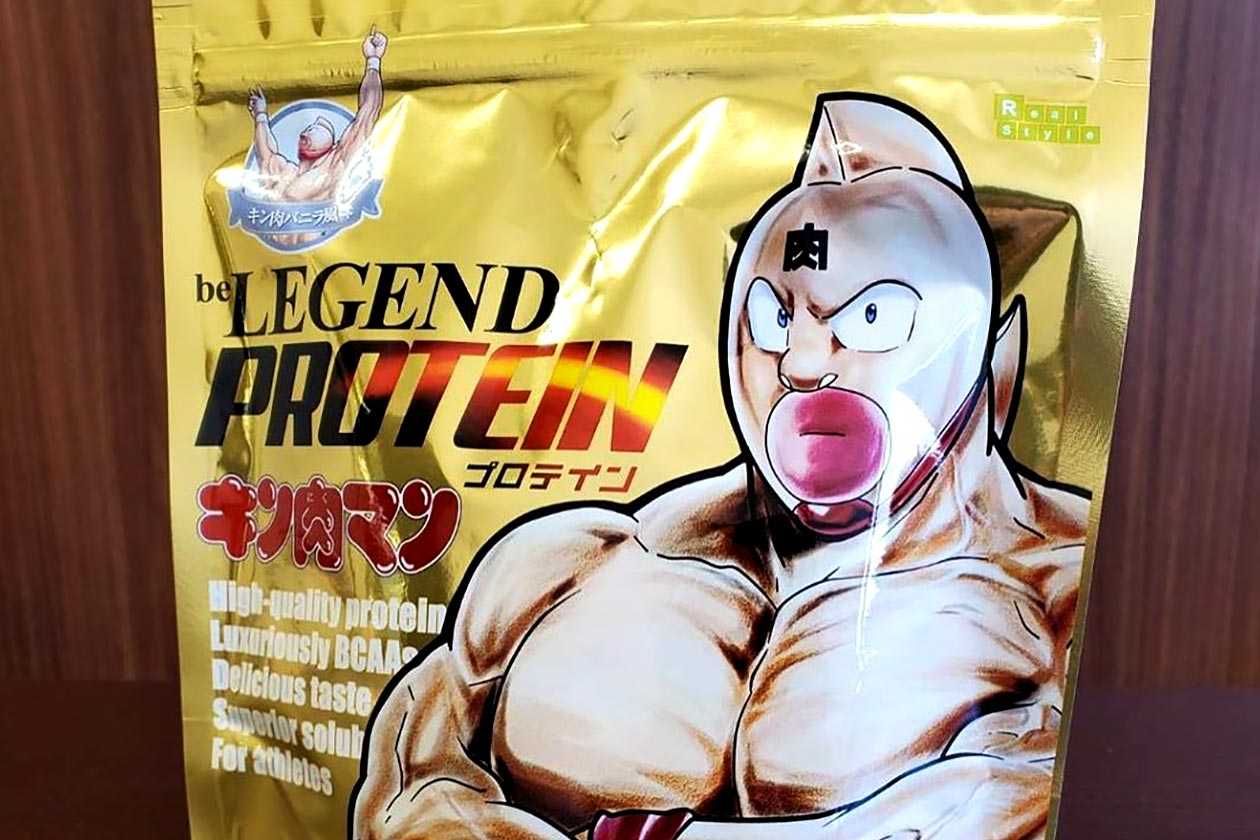 Special edition Kinniku Vanilla protein out now in Japan from Be Legend