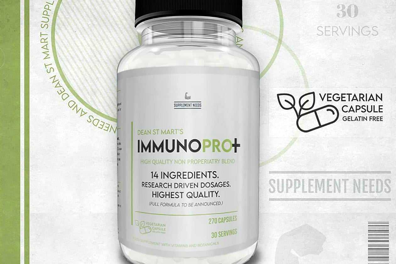 Supplement Needs previews its packed out immune formula Immuno Pro+