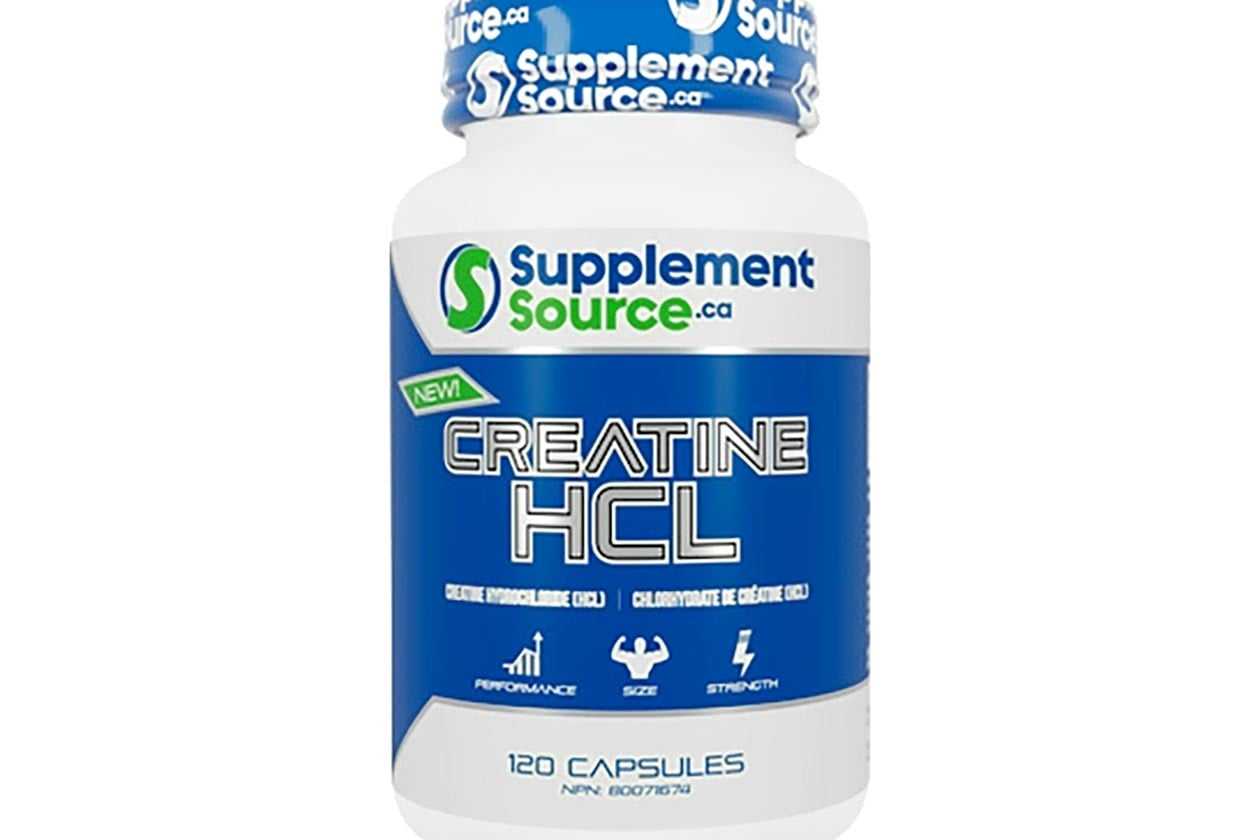 Creatine HCl capsule formula added to Supplement Source's own brand