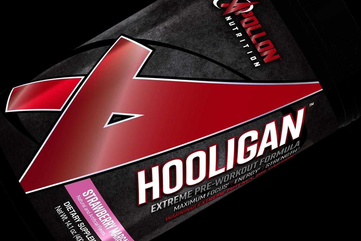 Apollon Nutrition is launching an improved Hooligan sometime next month