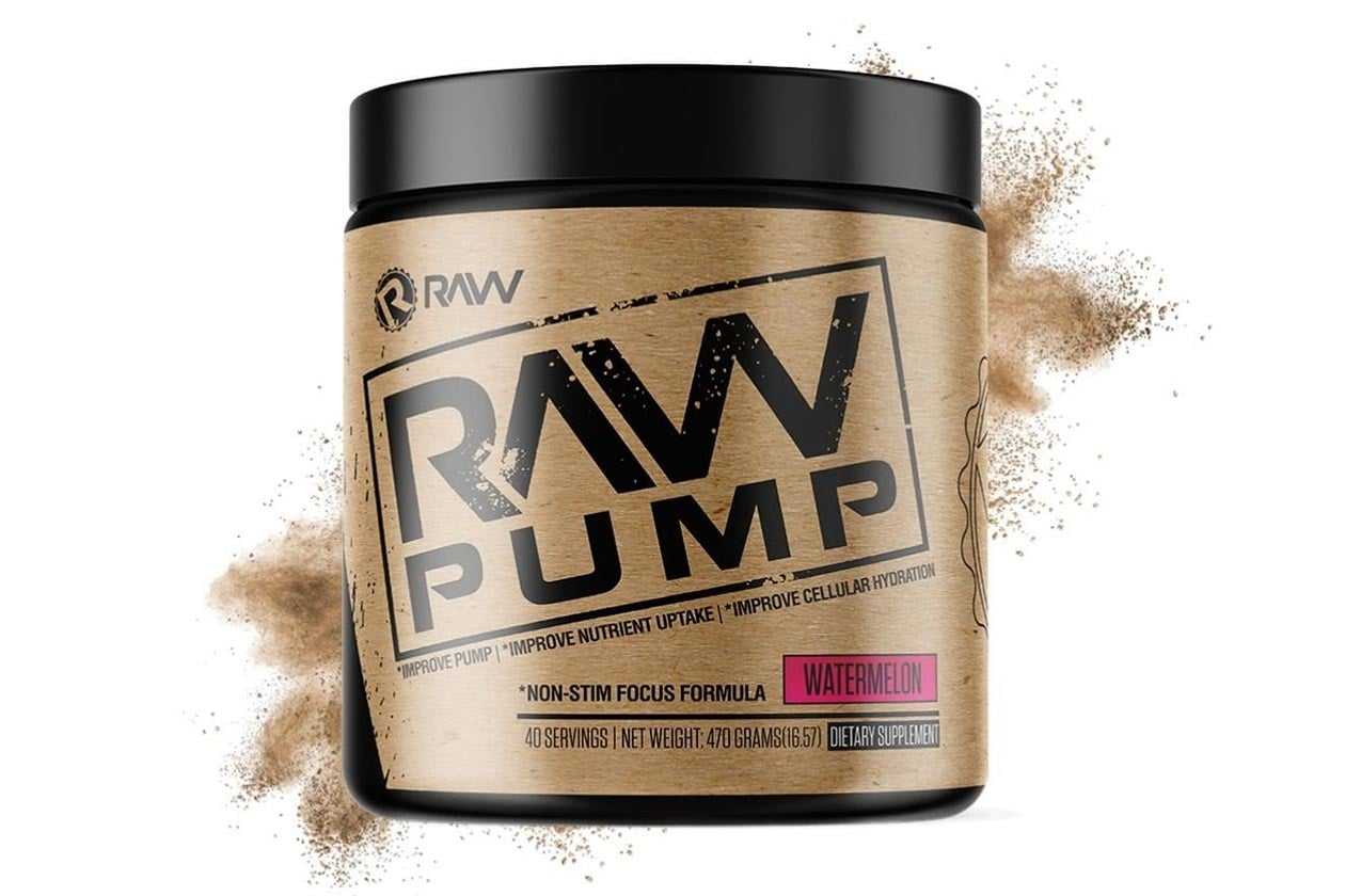 Raw Nutrition formulates Raw Pump for focus, performance and pumps