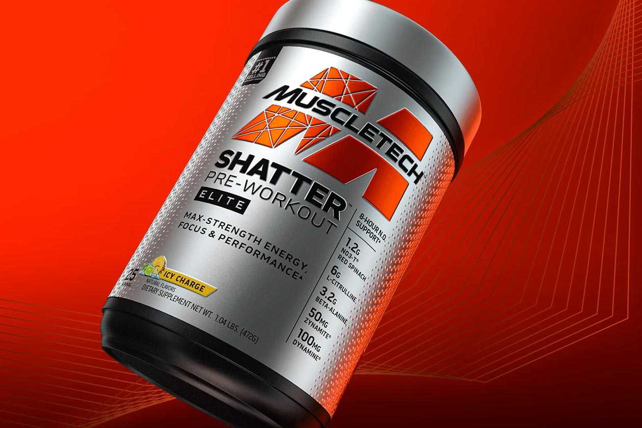 Muscletech reformulates its stimulant pre-workout to create Shatter Elite