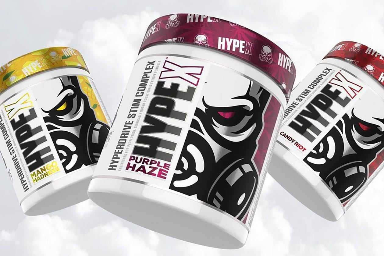 Purge formulates HypeX as a more intense stimulant pre-workout
