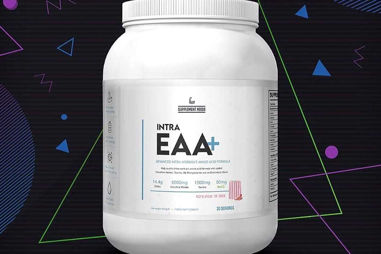 Supplement Needs launches a 90's Pick 'N' Mix flavor of Intra EAA