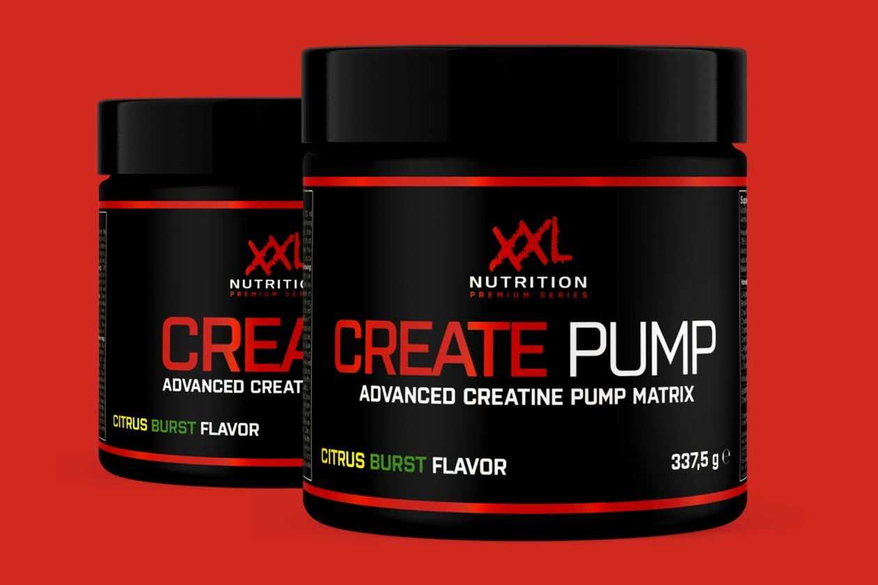 XXL Nutrition combines creatine and betaine in Create and Create Pump
