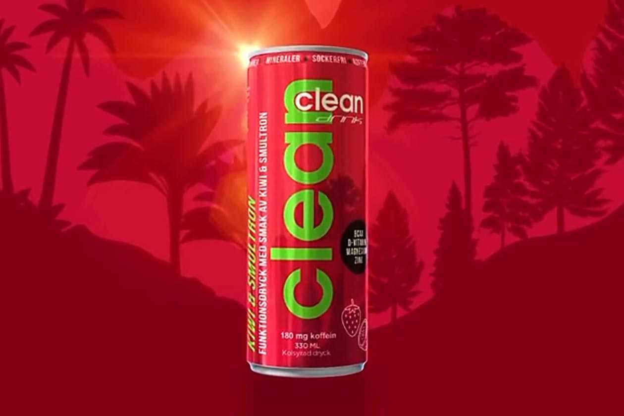 Clean Drink puts together Kiwi Strawberry for two of its beverages