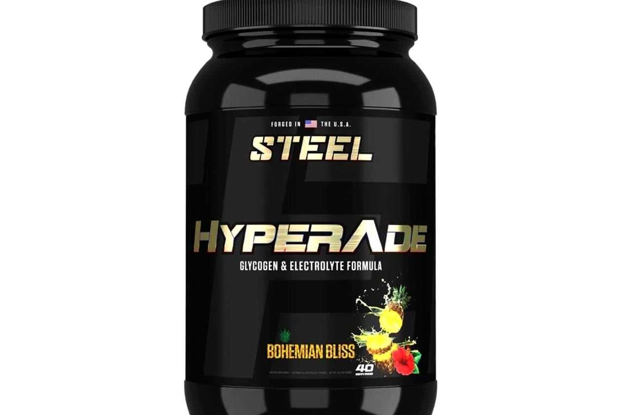Steel Supplements Hyperade built to support hydration and performance