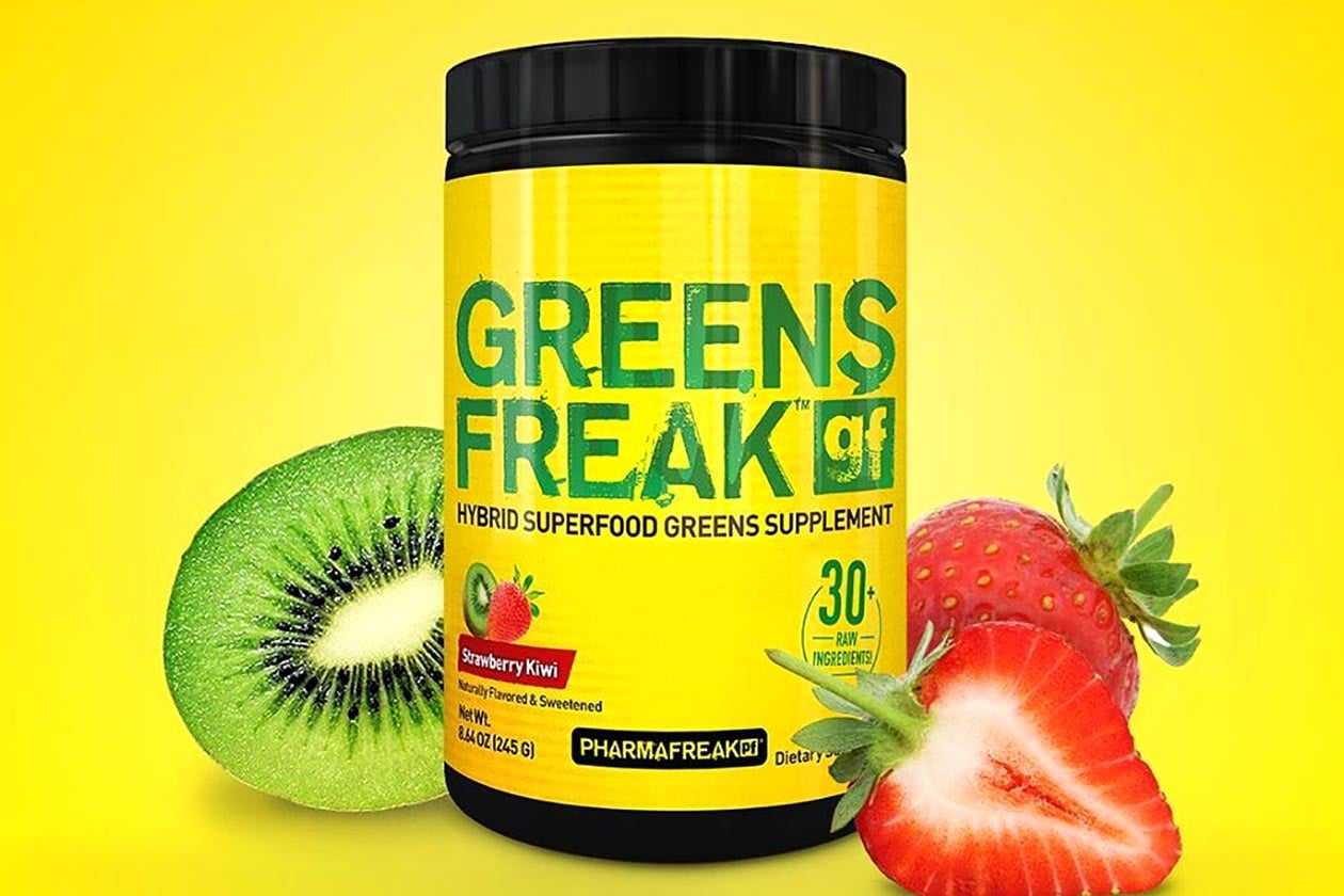 PharmaFreak confirms an all-new Strawberry Kiwi Greens Freak
