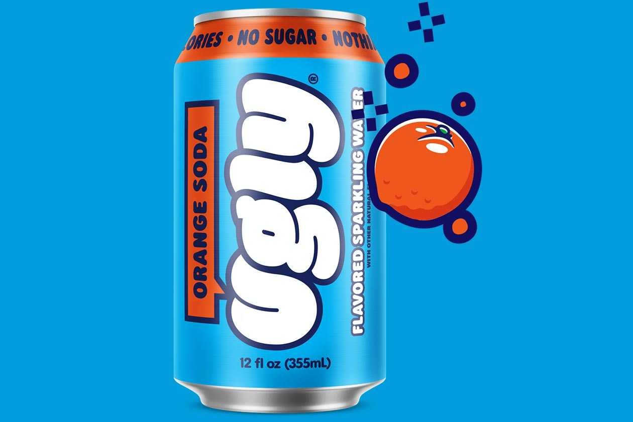 Orange Soda is Ugly's limited-edition Sparkling Water for August