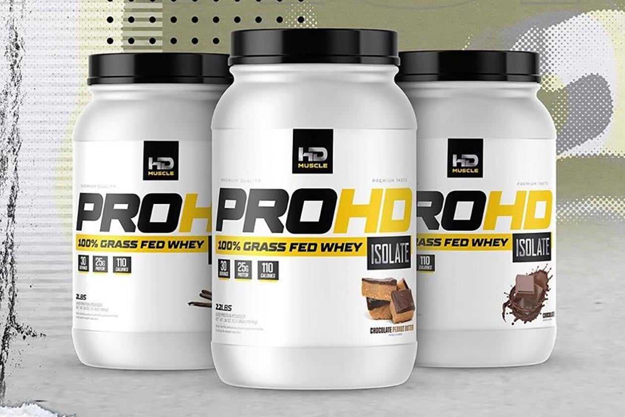 HD Muscle announces its premium grass-fed whey isolate ProHD
