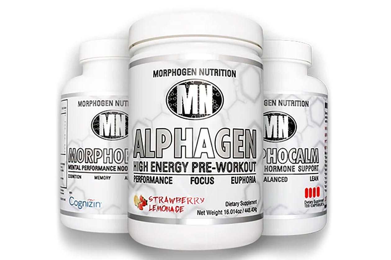Morphogen Nutrition names another 12 all-new upcoming supplements