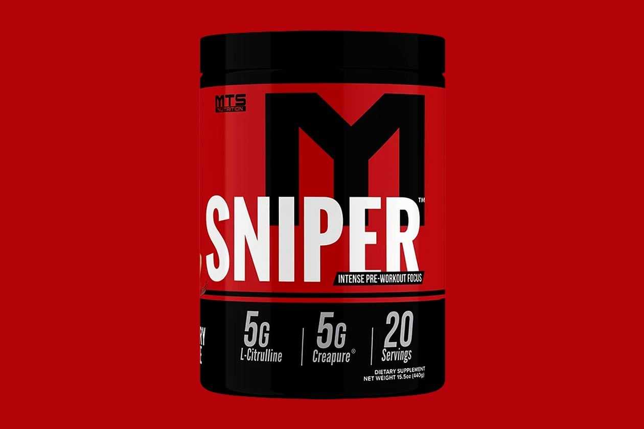 MTS Nutrition Sniper goes with a fully dosed formula similar to MTS Clash