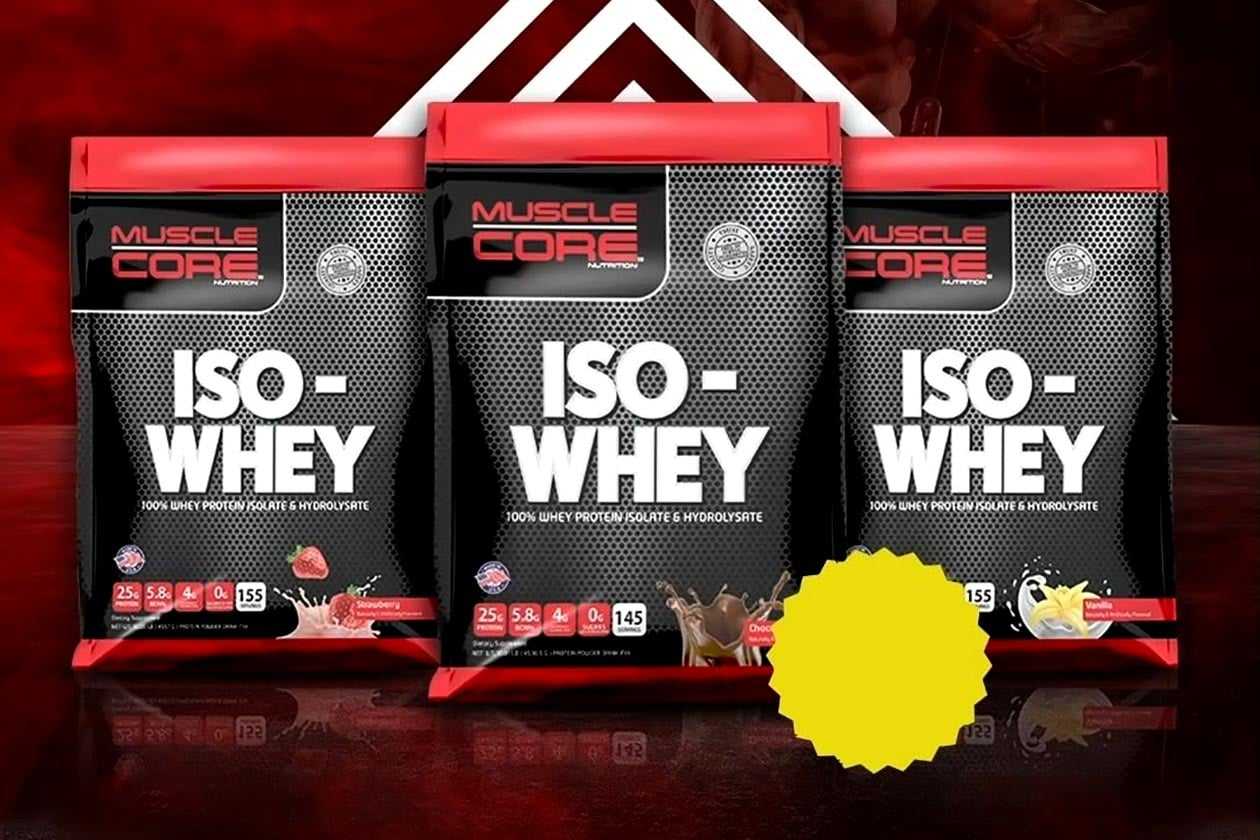 Muscle Core 100% Whey Platinum and ISO-Whey now in 10lbg bags