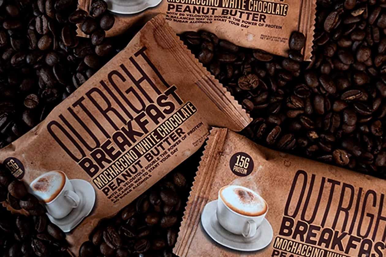 Outright Breakfast Protein Bar packed with protein and 2g of Velositol