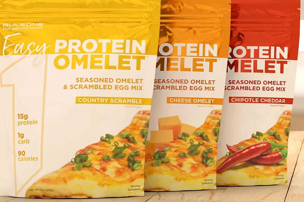 Rule One Proteins releases Easy Protein Omelet in three classic flavors