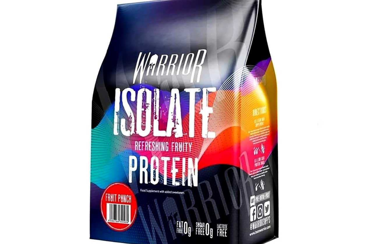 Warrior introduces a fruity whey isolate-based protein powder