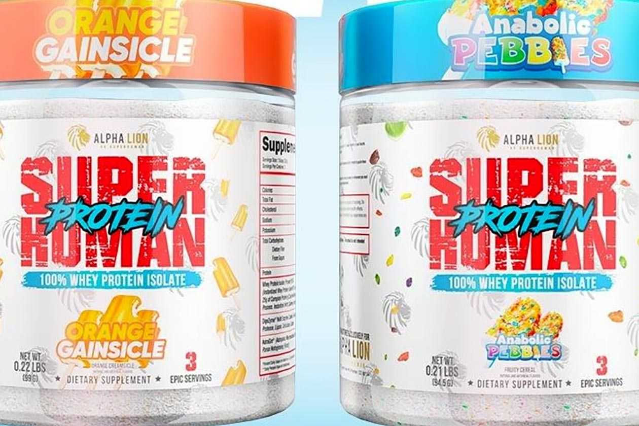 Alpha Lion unveils its delicious Superhuman Protein in two tasty flavors