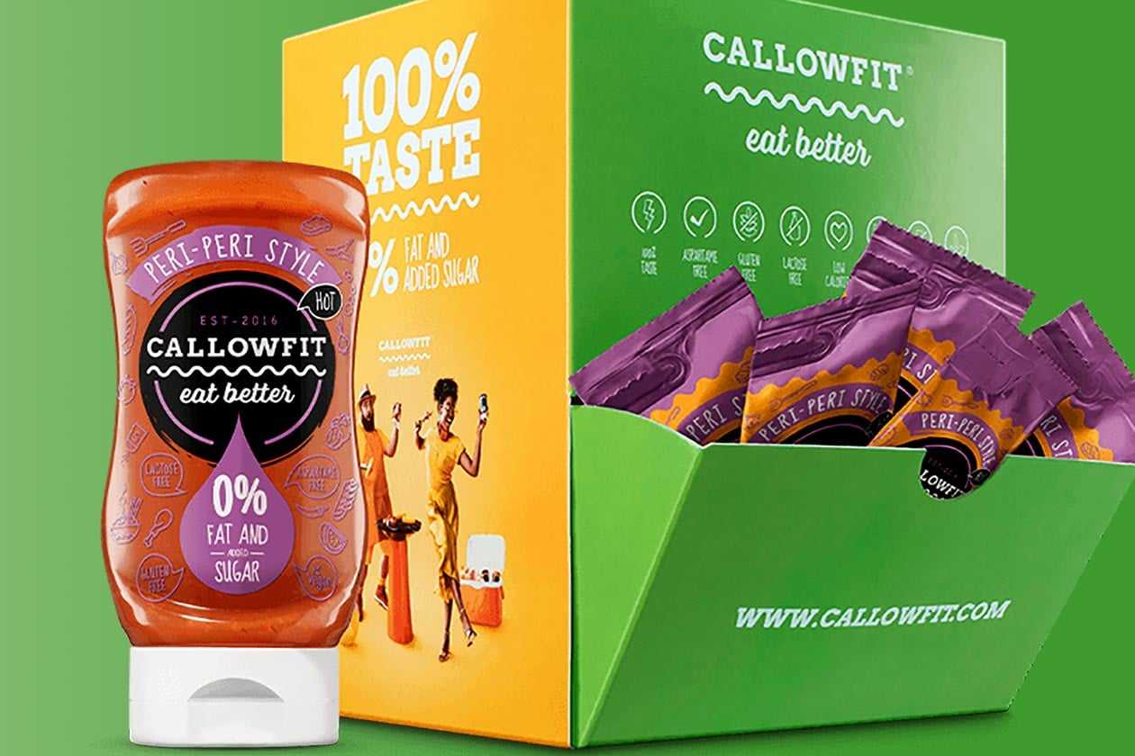 Callowfit fans can now order its low-calorie sauces in on-the-go sachets