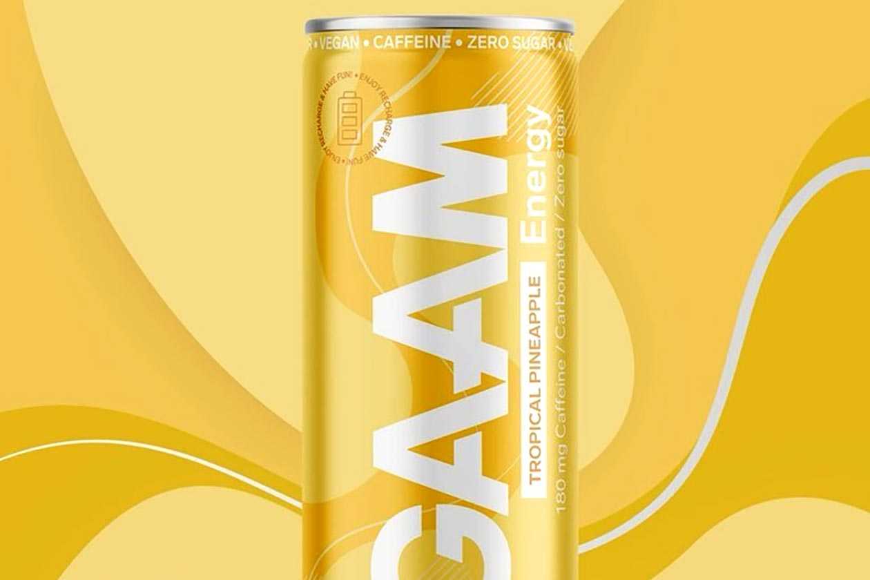 GAAM rebrands its beverage to GAAM Energy and removes the BCAAs