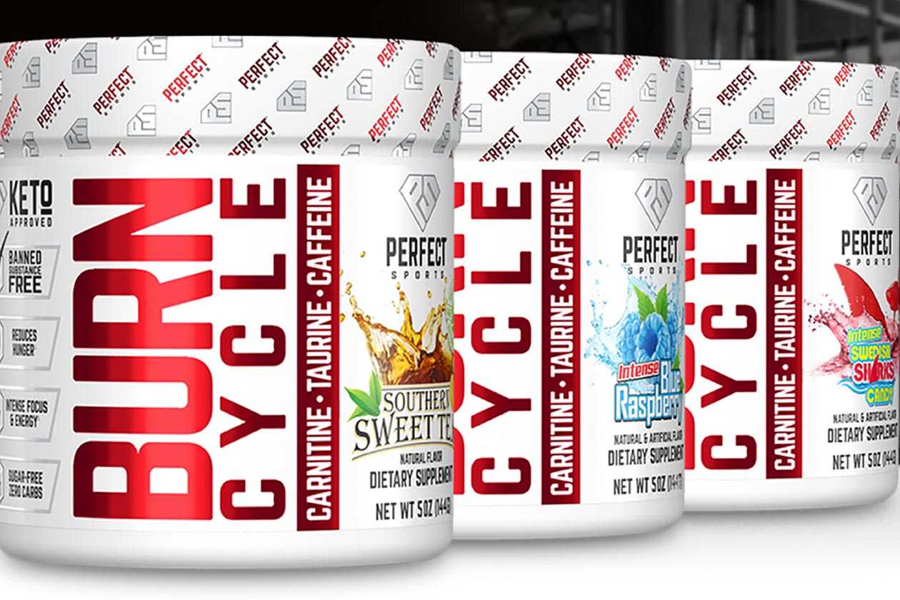 Perfect Sports fat burner Burn Cycle gets three new flavors to choose from